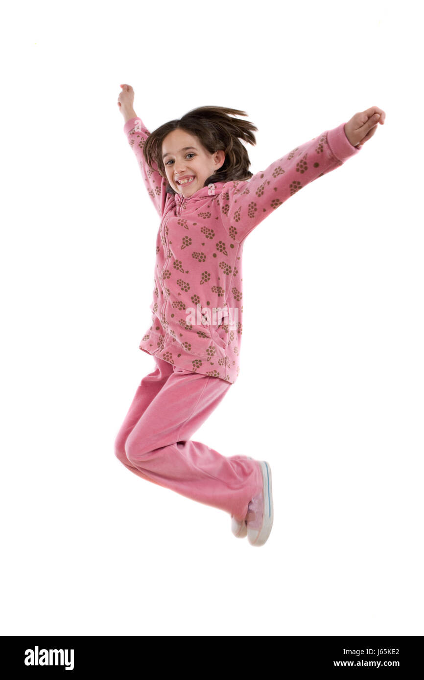 spring bouncing bounces hop skipping frisks jumping jump delighted ...