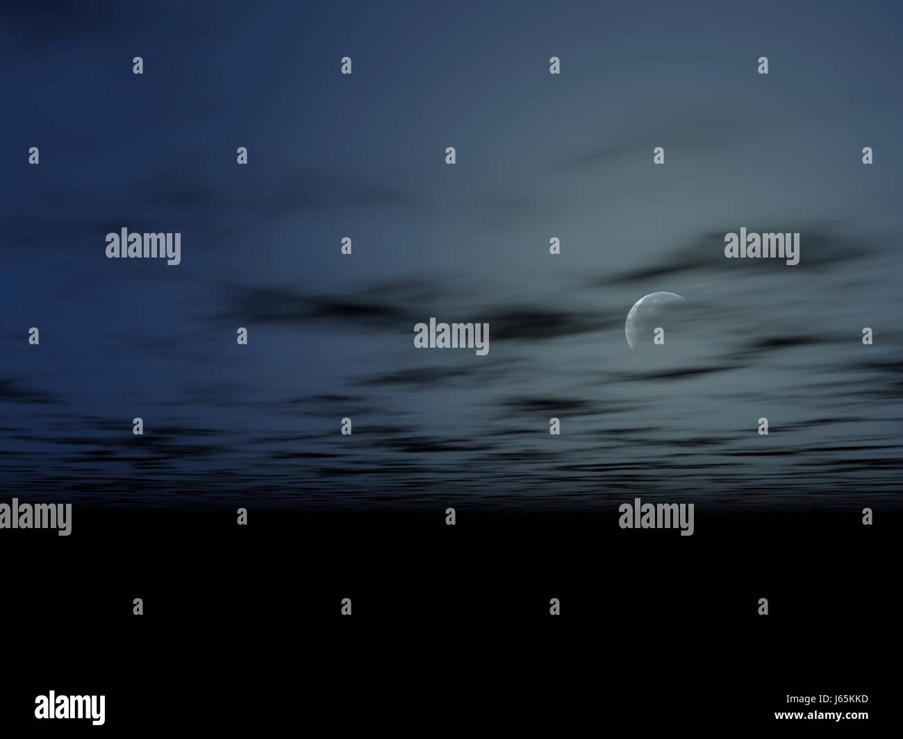 night nighttime moon night sky firmament sky blue cosmos room at night ...