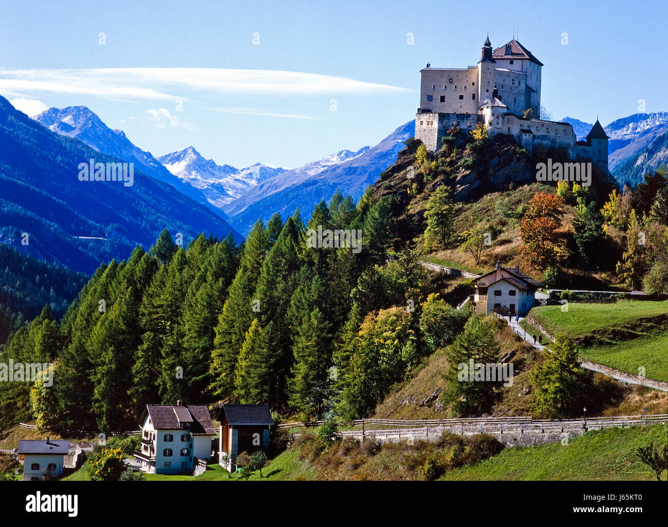 Schloss tarasp switzerland hi-res stock photography and images - Alamy