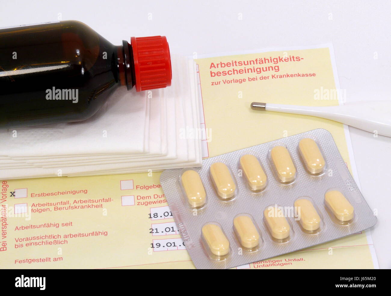 patient fever sick report disabled sick ill doctor physician medic ...