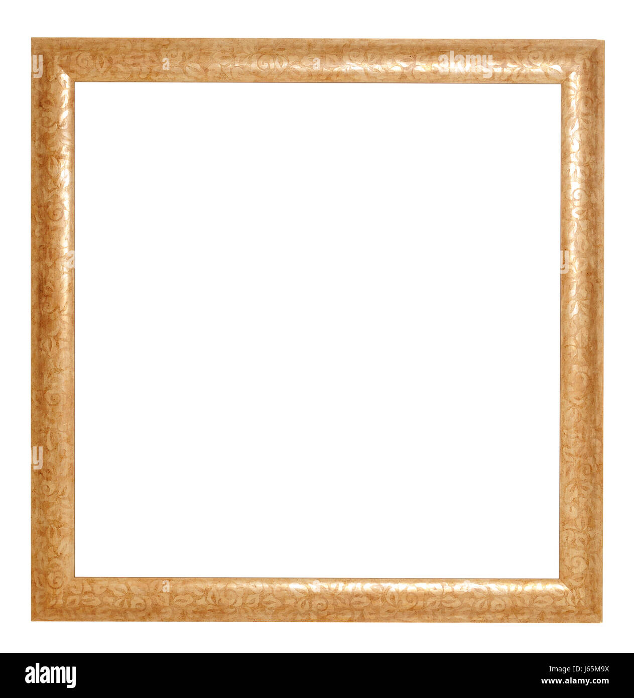 golden pattern frame textured gold framework isolated wood antique ...