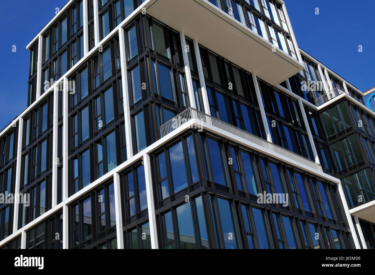 modern modernity office building office block block of offices building ...