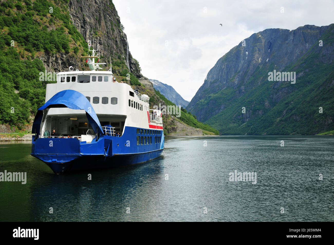 norway fjord scandinavia car ferry ferry sailing boat sailboat rowing ...