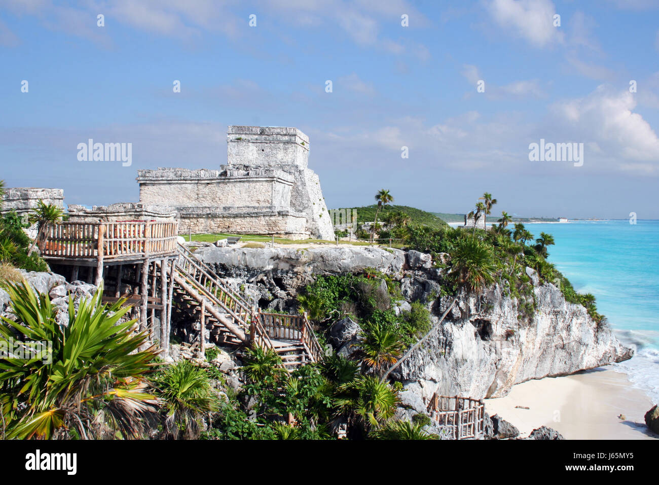 beach seaside the beach seashore ruins ancient aztec mexico travel ...