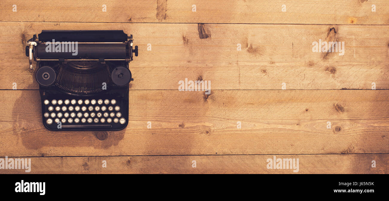 Typewriter top view hi-res stock photography and images - Alamy