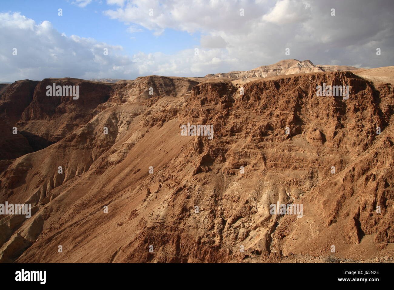 desert wasteland ravine israel salt water sea ocean water desert ...