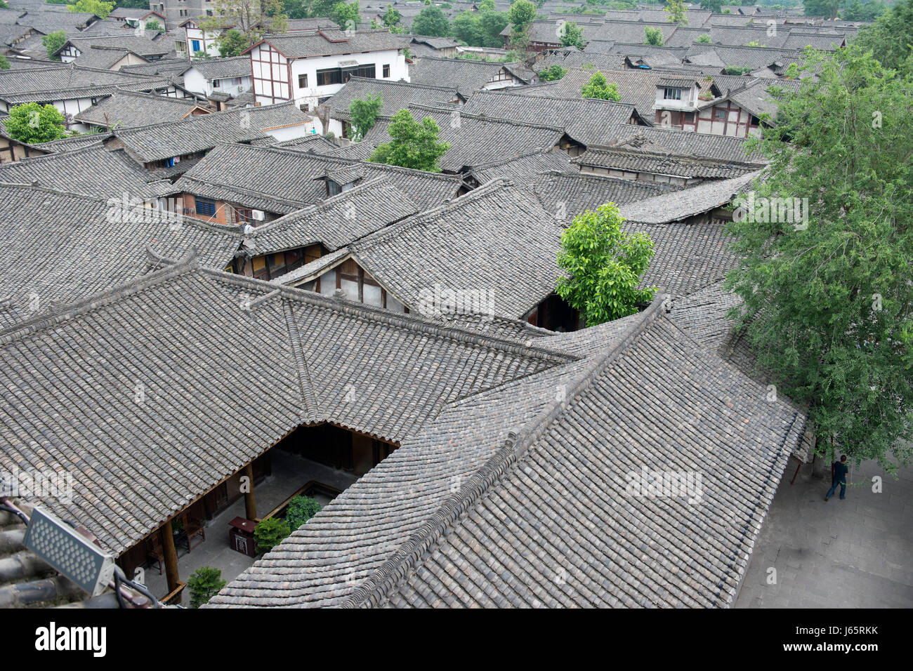 The ancient city of Langzhong,Sichuan Province,China Stock Photo - Alamy