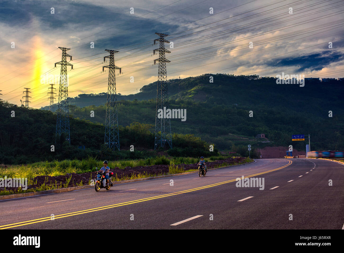 Chongqing Jiangjin rural scenery,China Stock Photo - Alamy