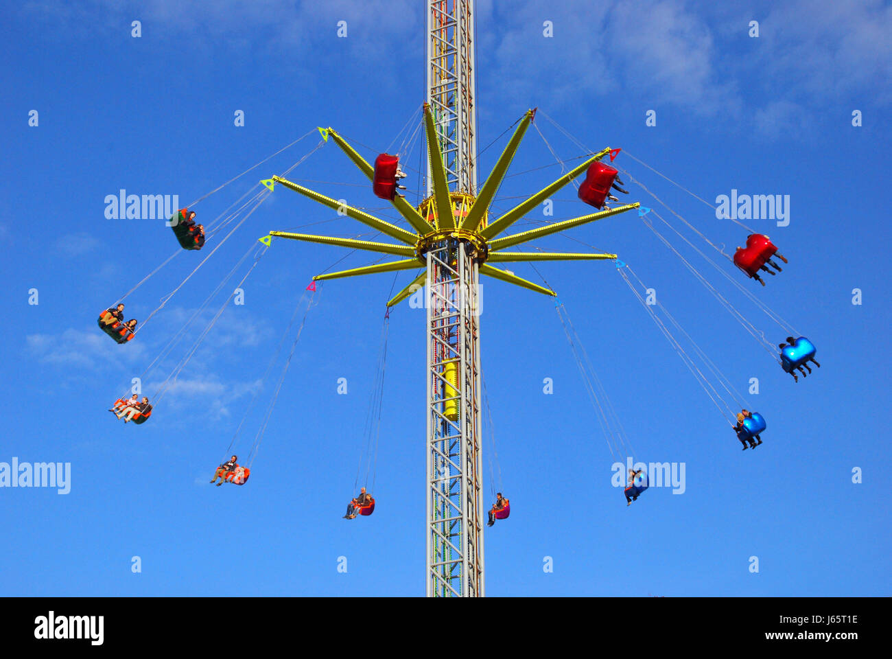 parish fair fuss wheel ferris wheel giant wheel humans human beings ...