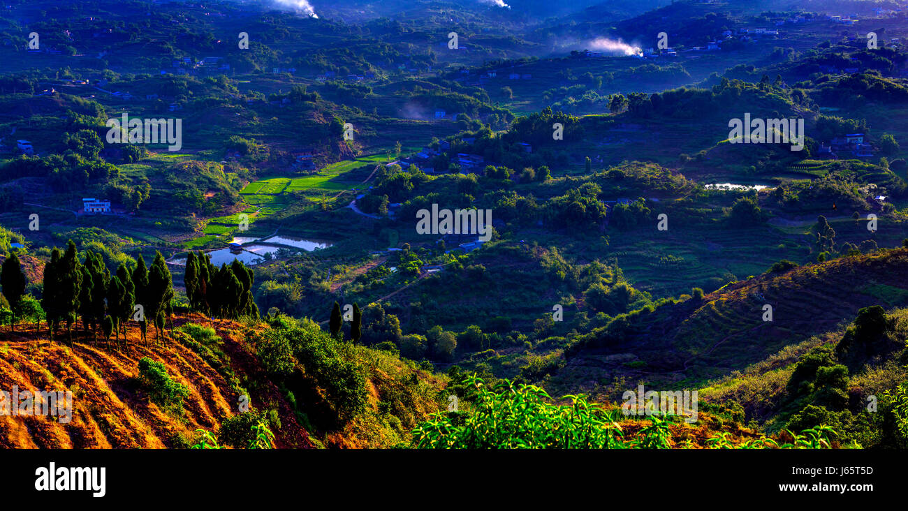 Rural scenery of Jiangjin District,Chongqing,China Stock Photo - Alamy