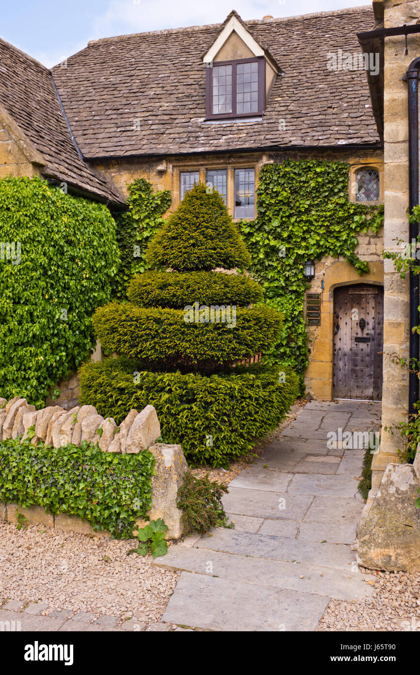 Broadway,Old Cotswold Village with Hotel Lygon Arms old establishment ...