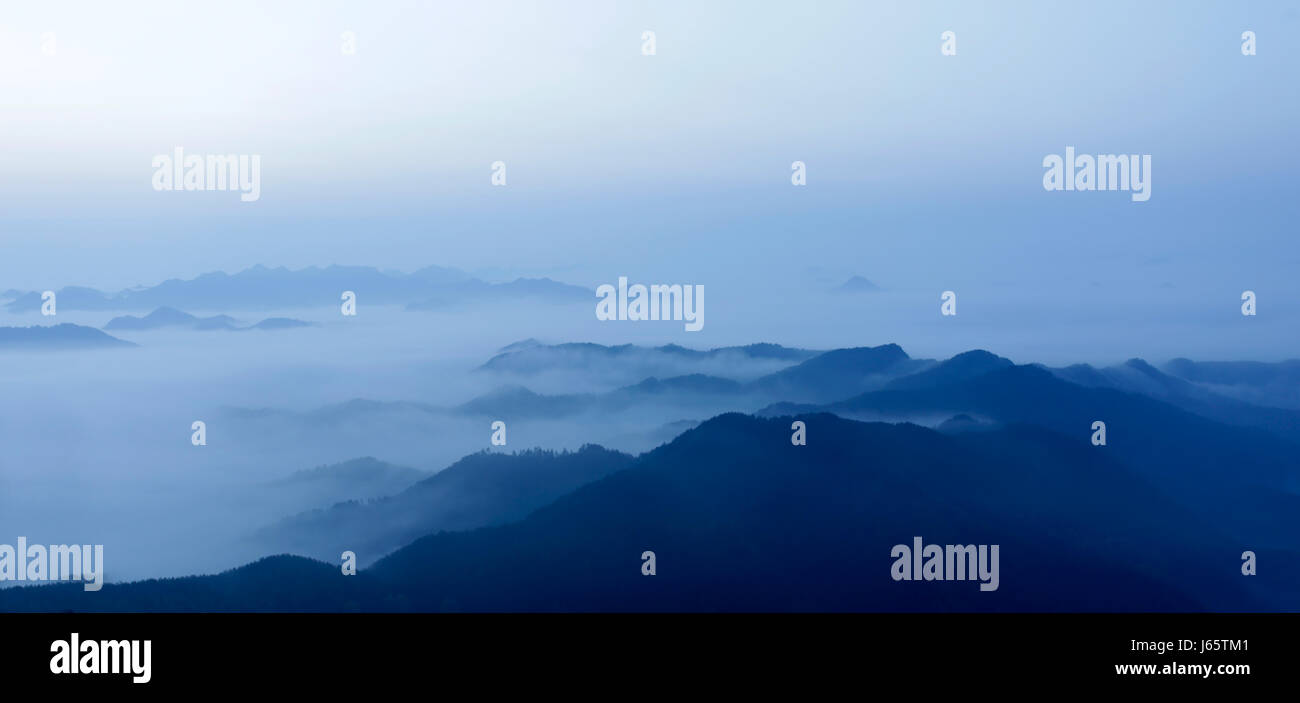 Mountain scenery in Henan Province,China Stock Photo - Alamy