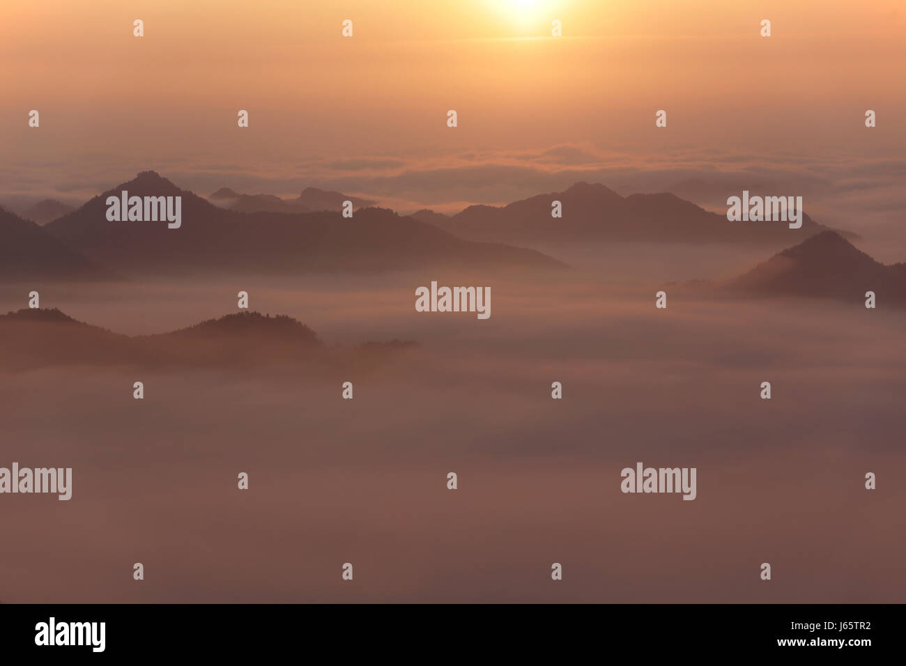 Mountain scenery in Henan Province,China Stock Photo - Alamy