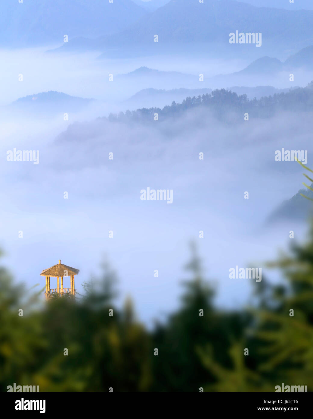 Mountain scenery in Henan Province,China Stock Photo - Alamy