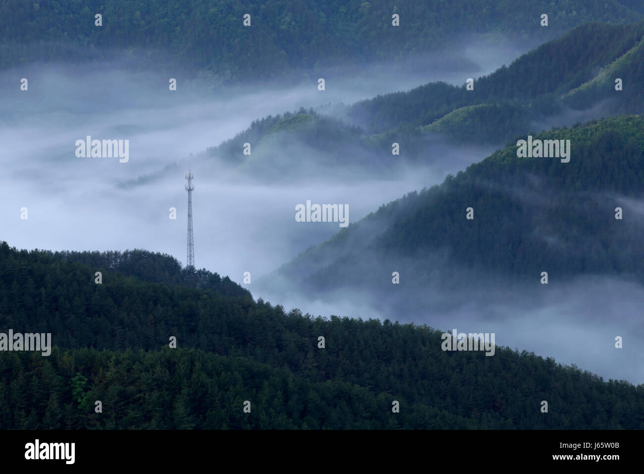 Mountain scenery in Henan Province,China Stock Photo - Alamy