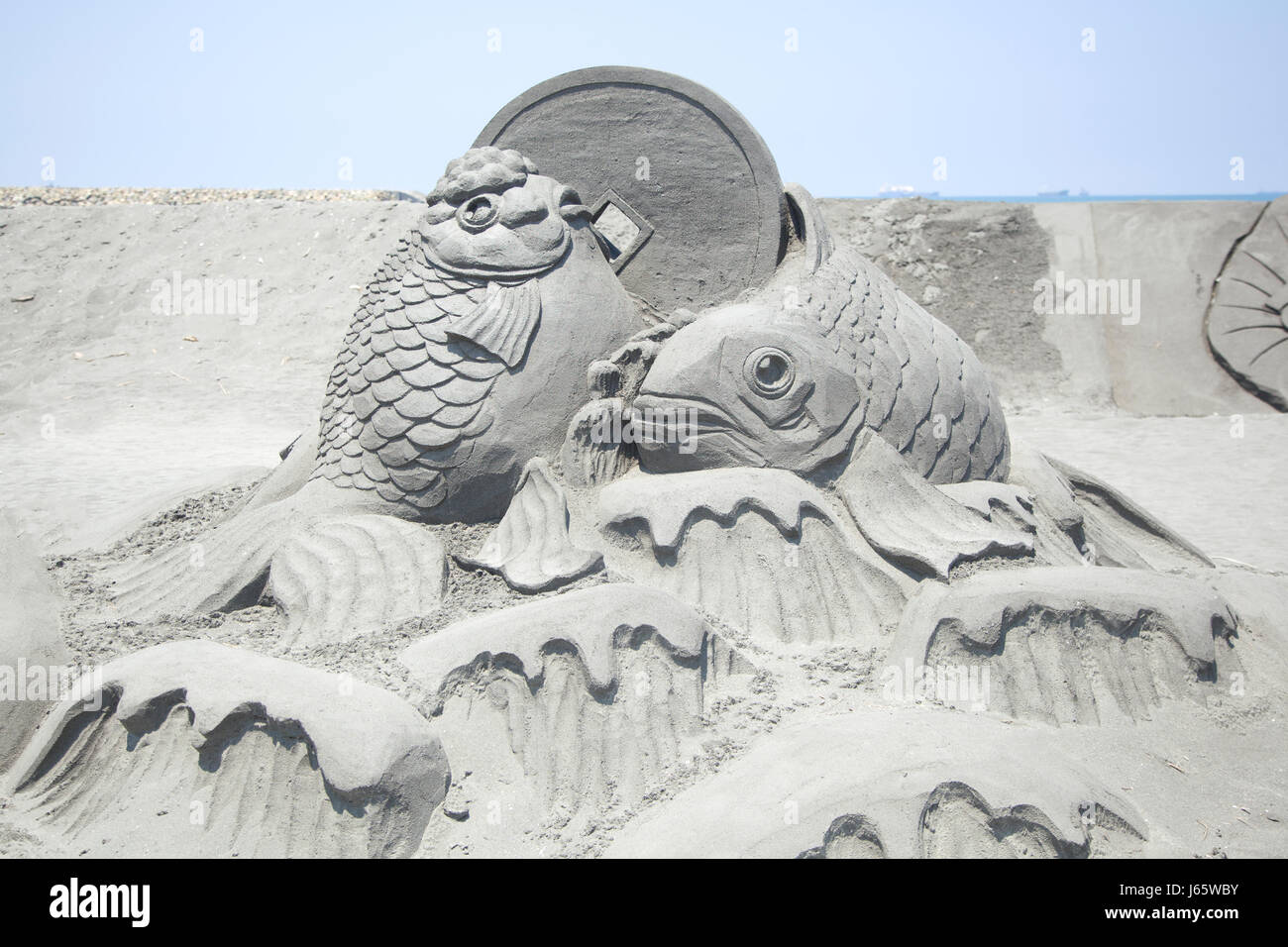 Taiwan Kaohsiung sand Stock Photo - Alamy