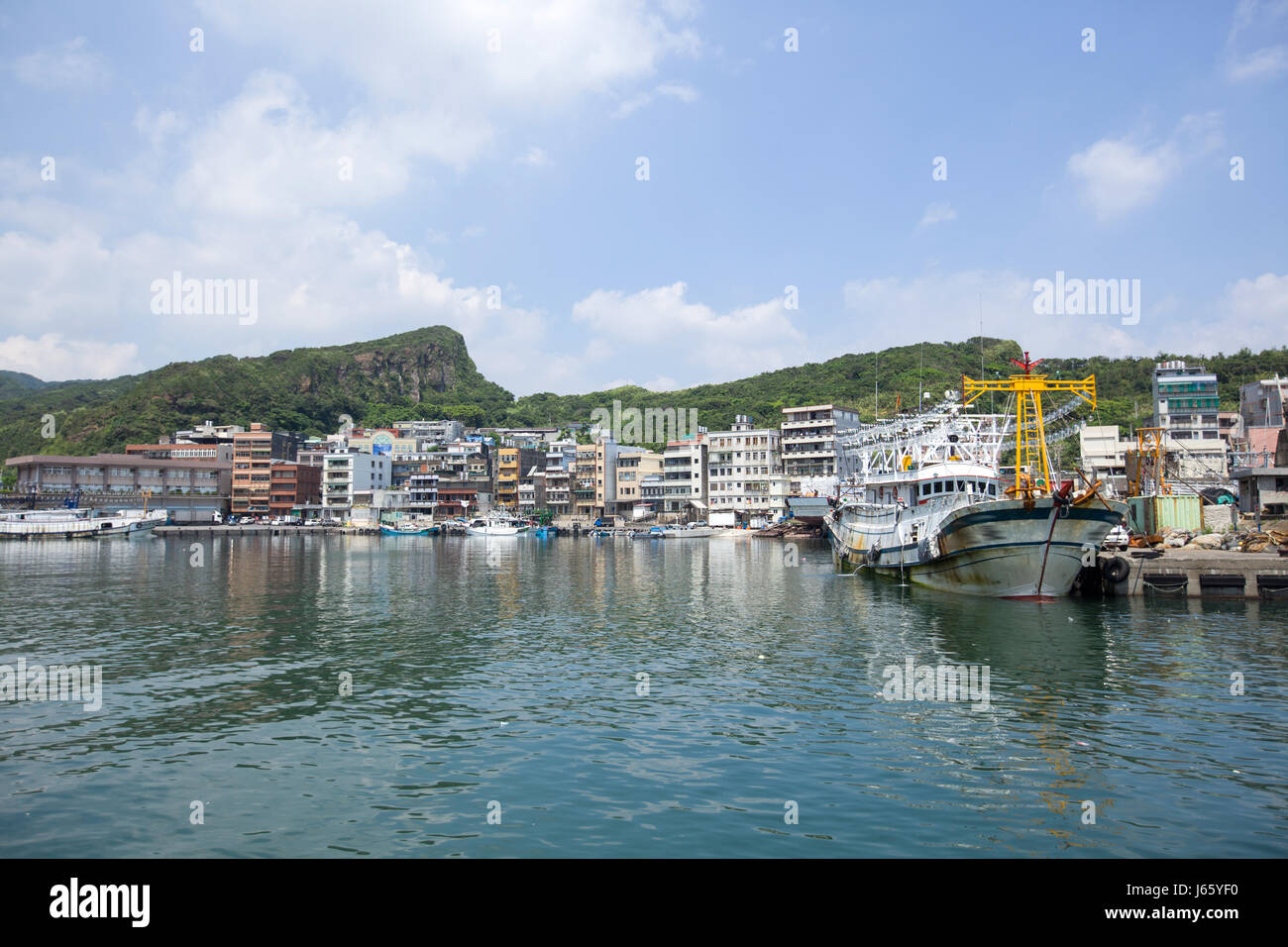 Taiwan Yeliou fishing port Stock Photo - Alamy