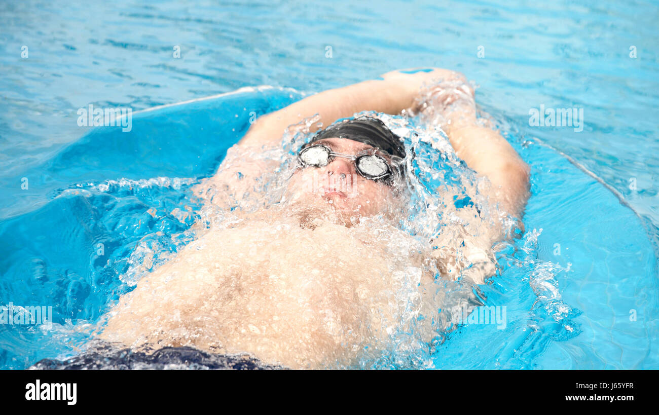 male masculine swimming float swimmer man swiming swim swims to do the ...