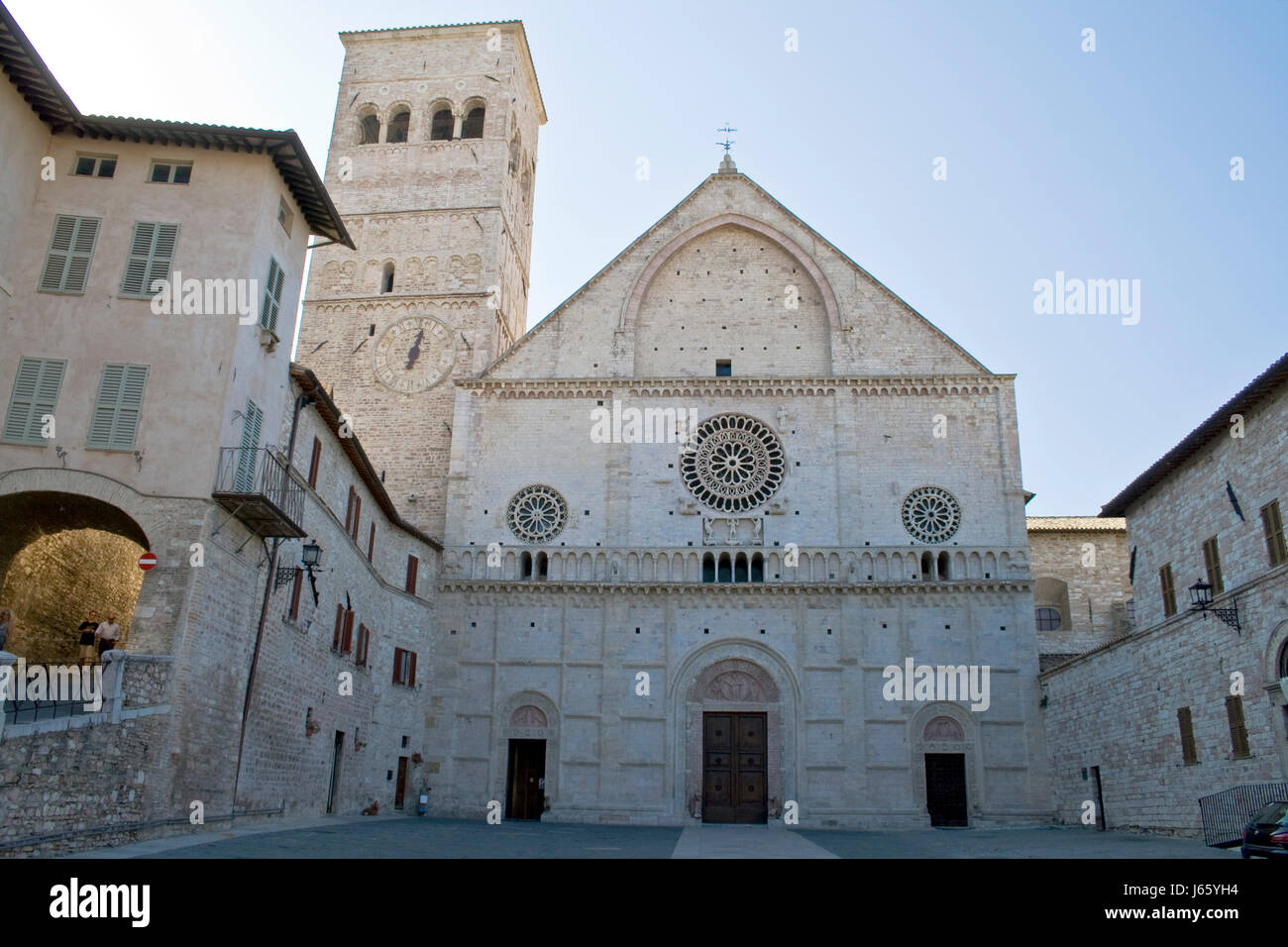 church medieval old italy house building church city town culture ...