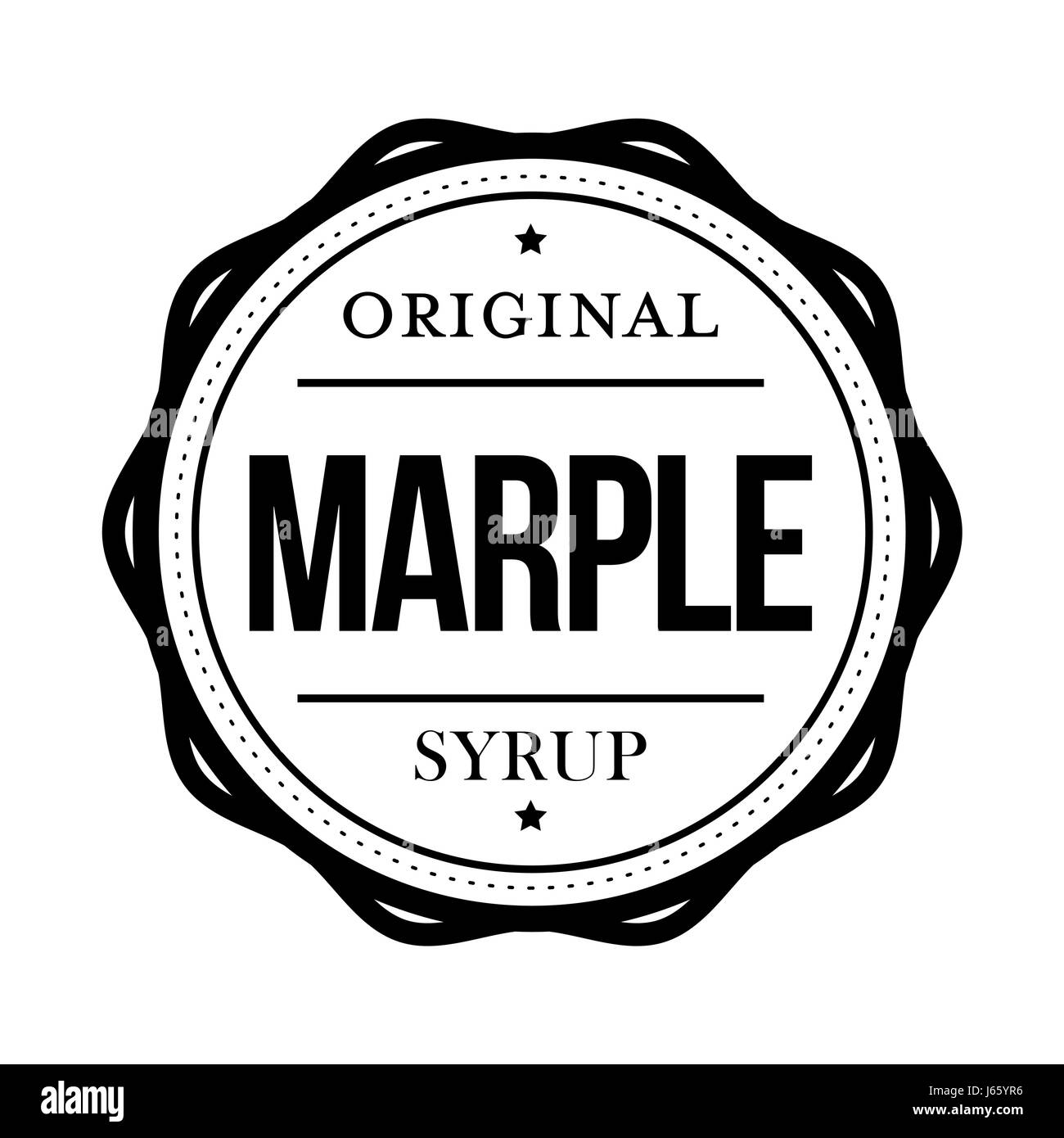 Maple syrup bottle Black and White Stock Photos & Images - Alamy