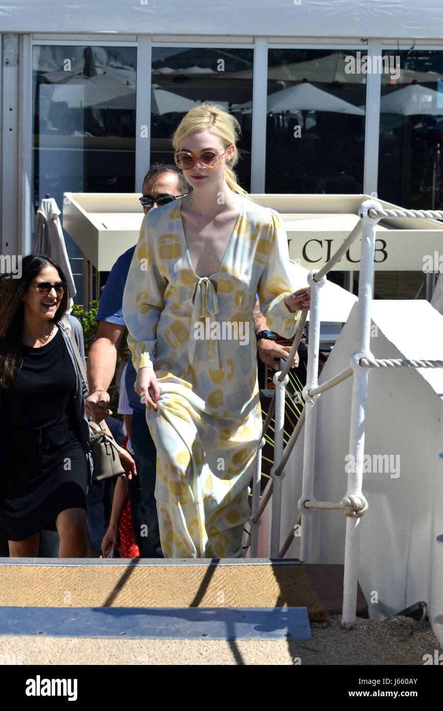 Elle Fanning Beach