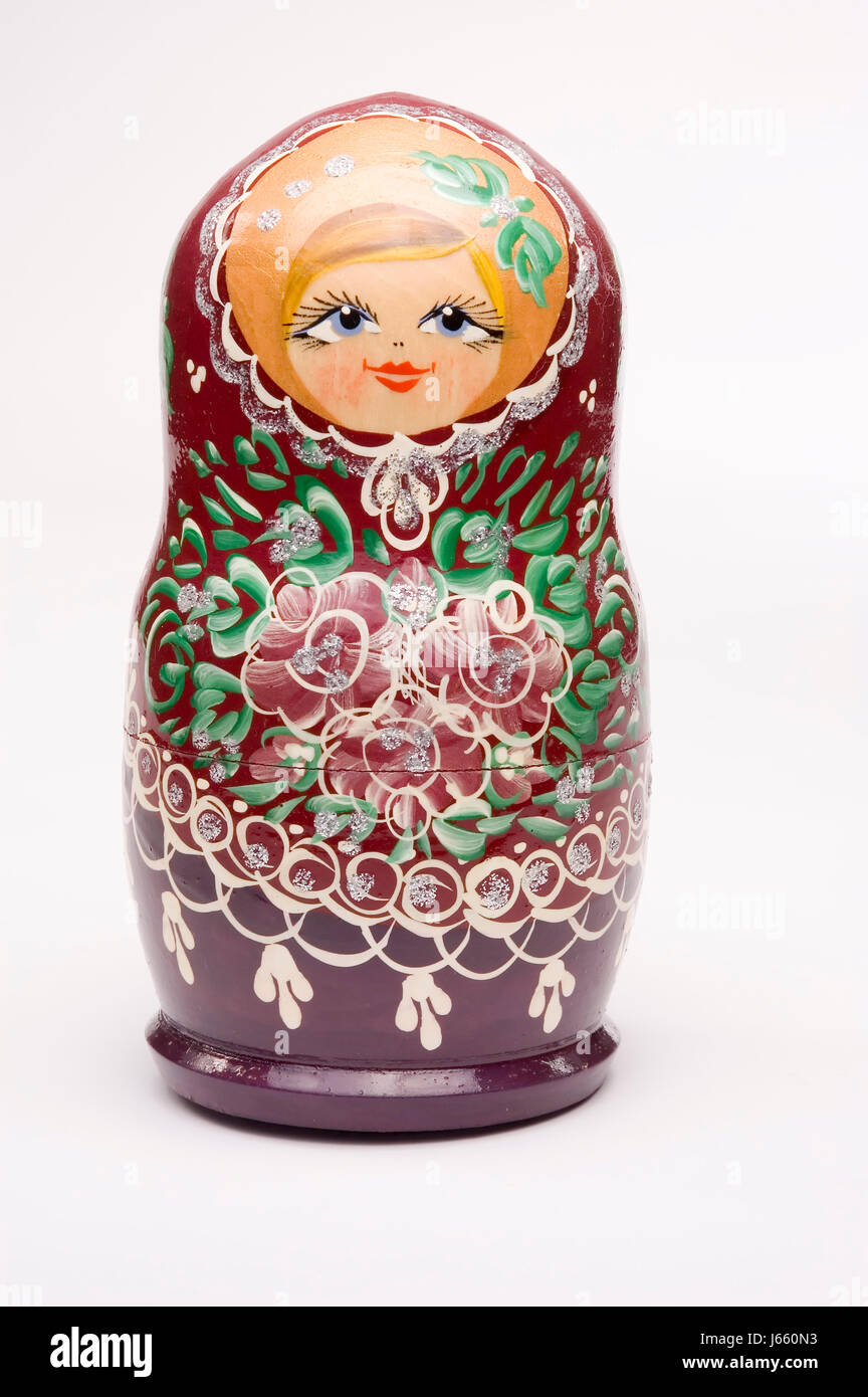 object wood painted russian handmade design shaping formation shape ...