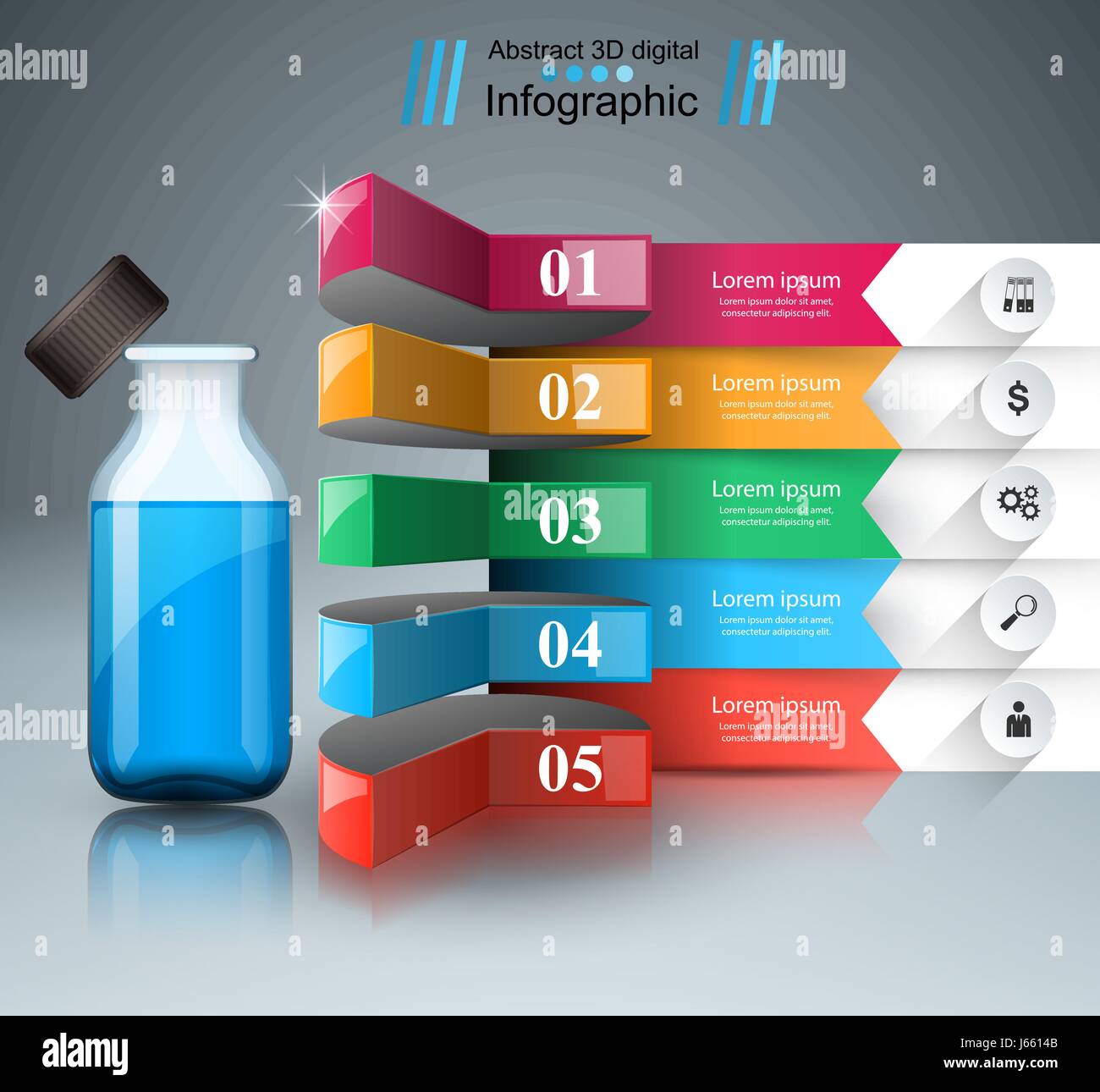 Health icon. 3D Medical infographic Stock Vector Image & Art - Alamy