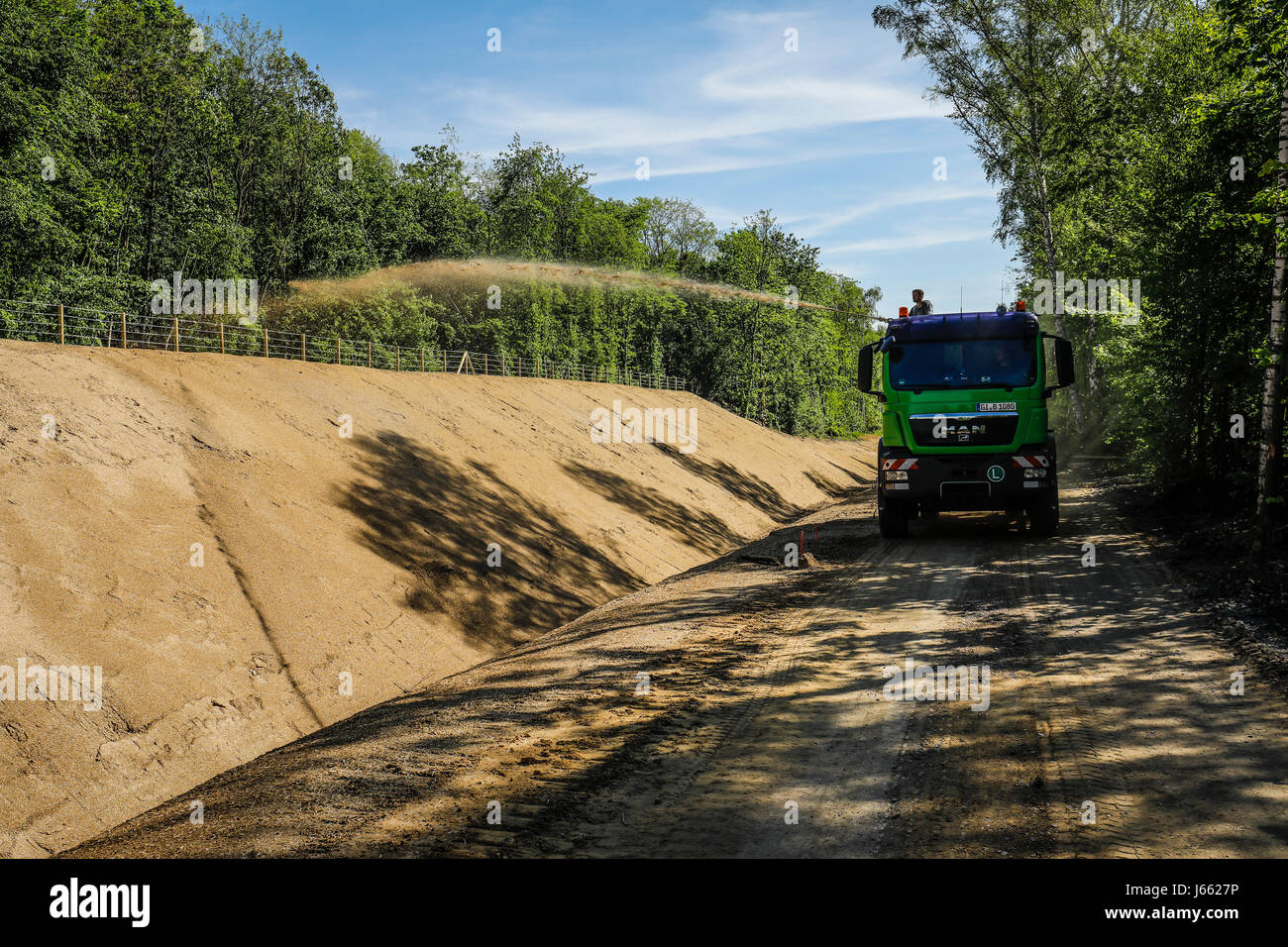 Hydroseeding, renaturation, recultivation, stream water ...