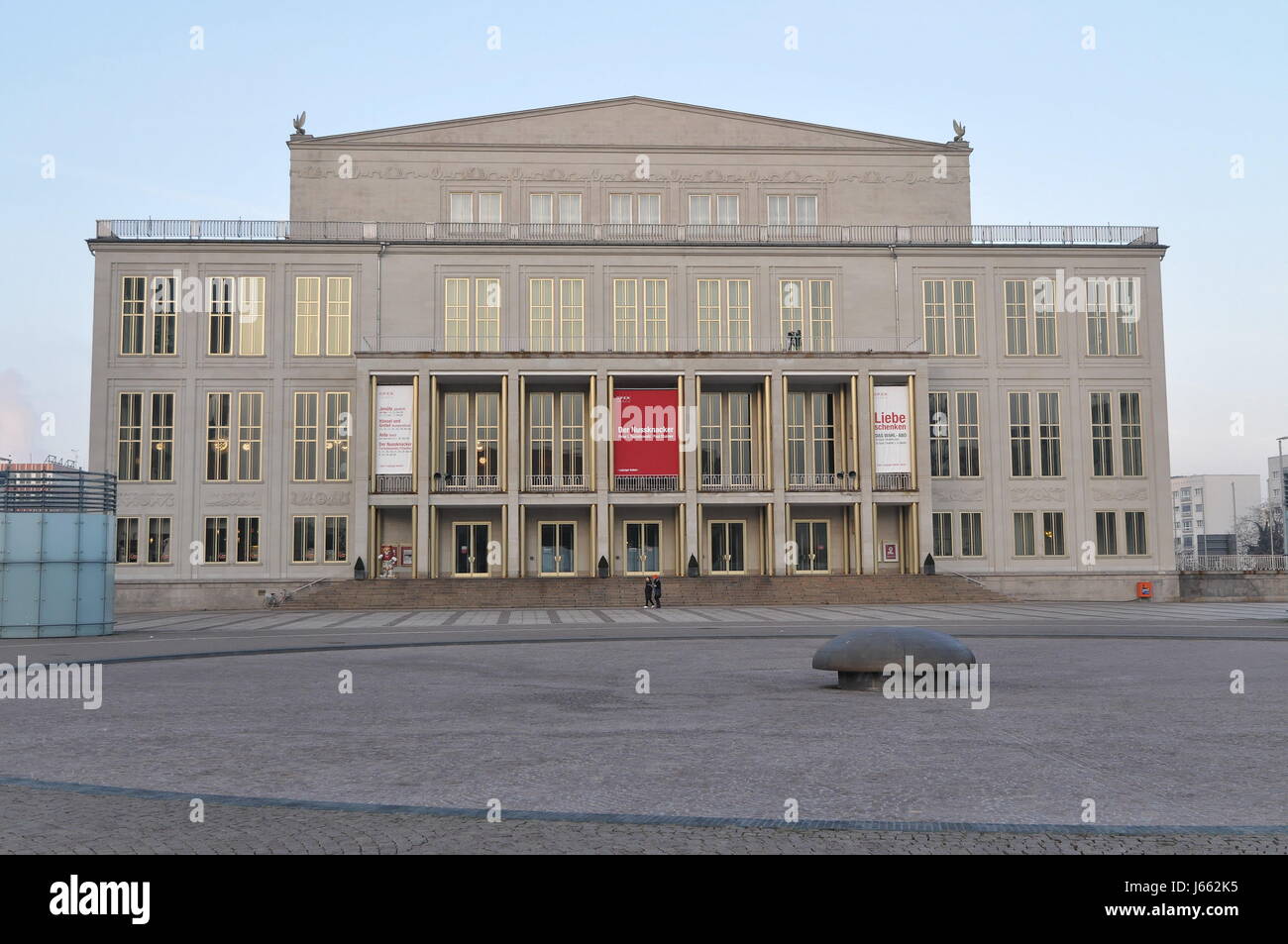 opera house in leipzig Stock Photo - Alamy
