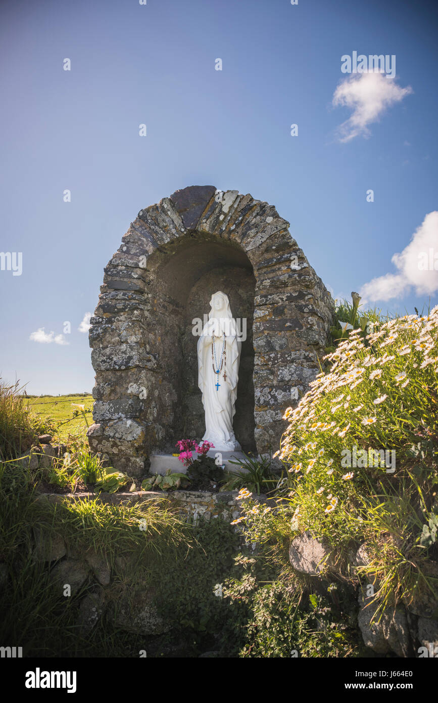 St nons chapel ruins hi-res stock photography and images - Alamy