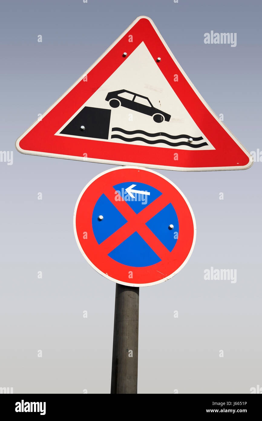 danger to watch out sign signal traffic sign attention hint no parking ...