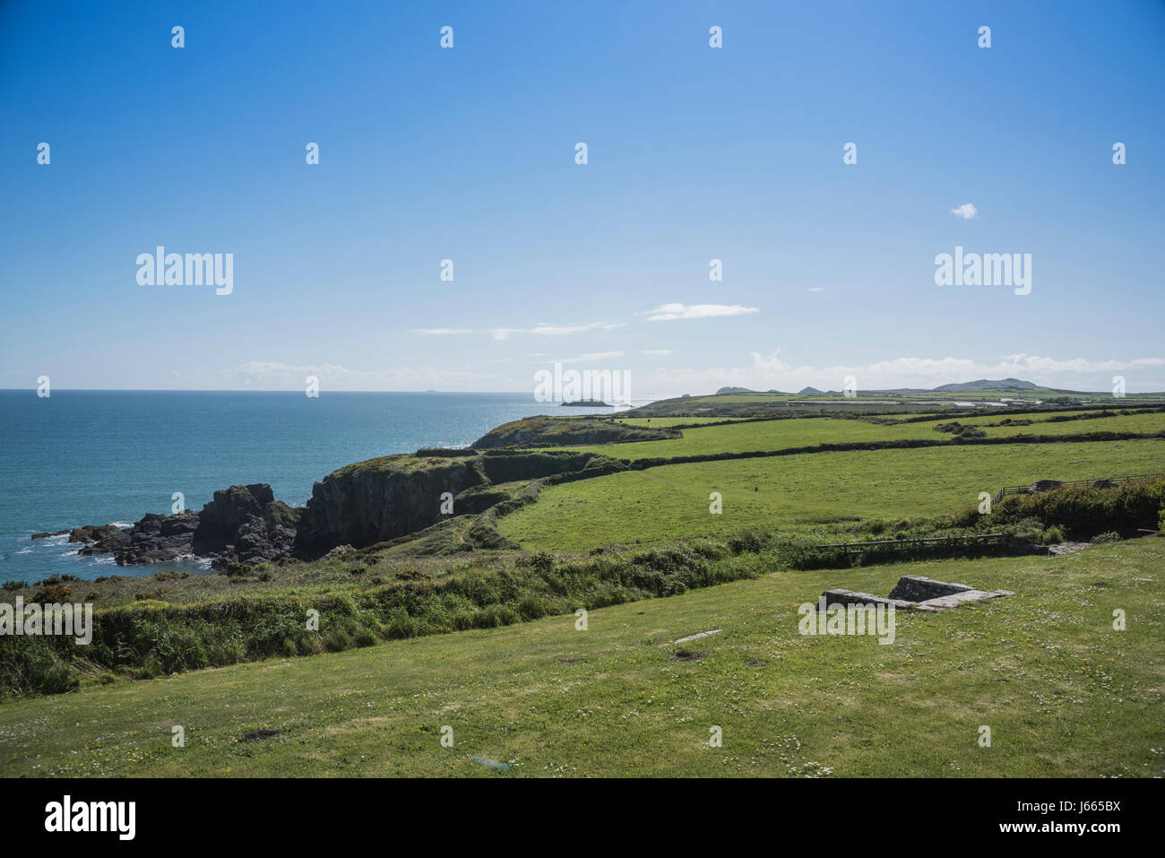 St nons chapel ruins hi-res stock photography and images - Alamy