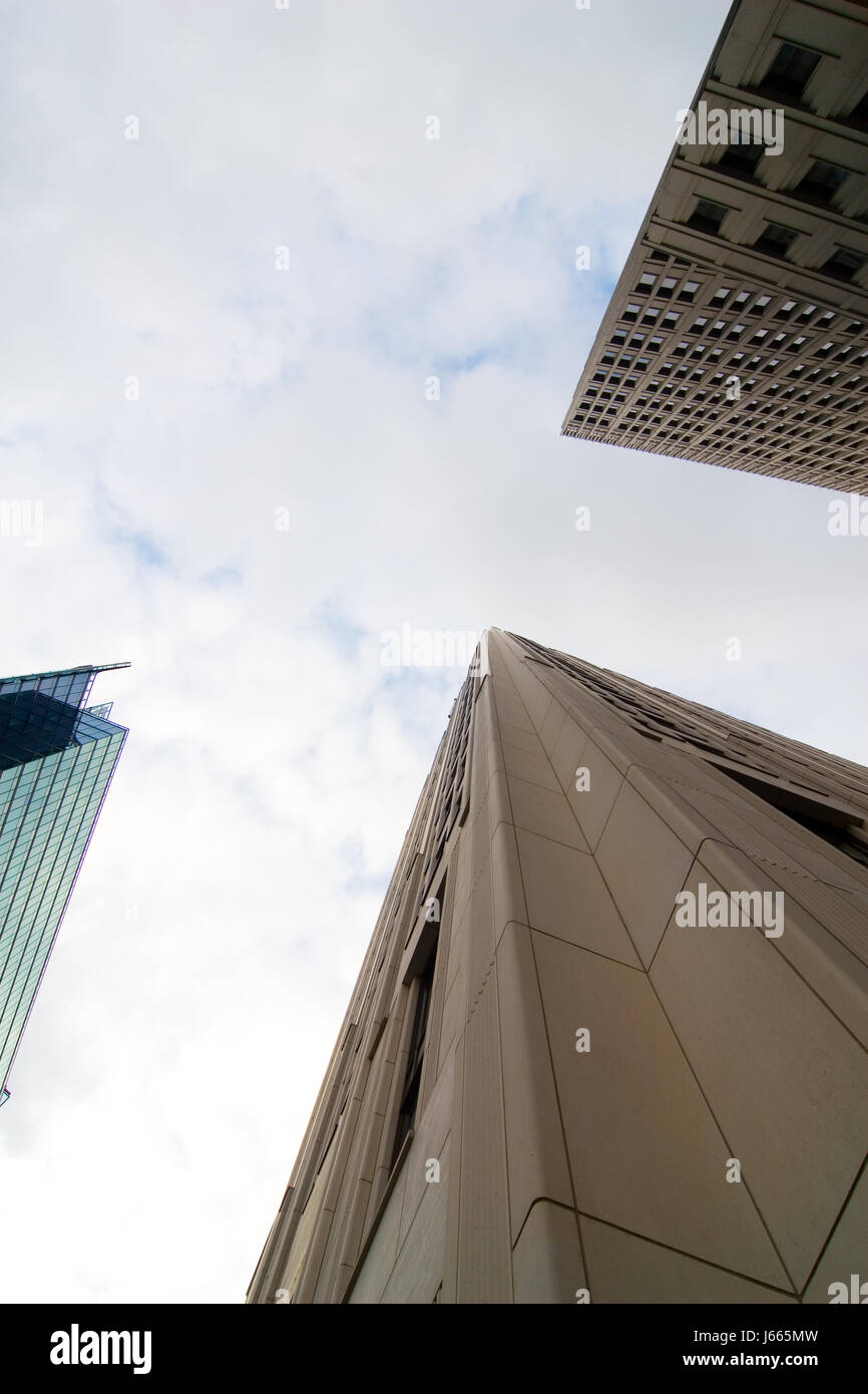 skycraper perspective prospect style of construction architecture ...