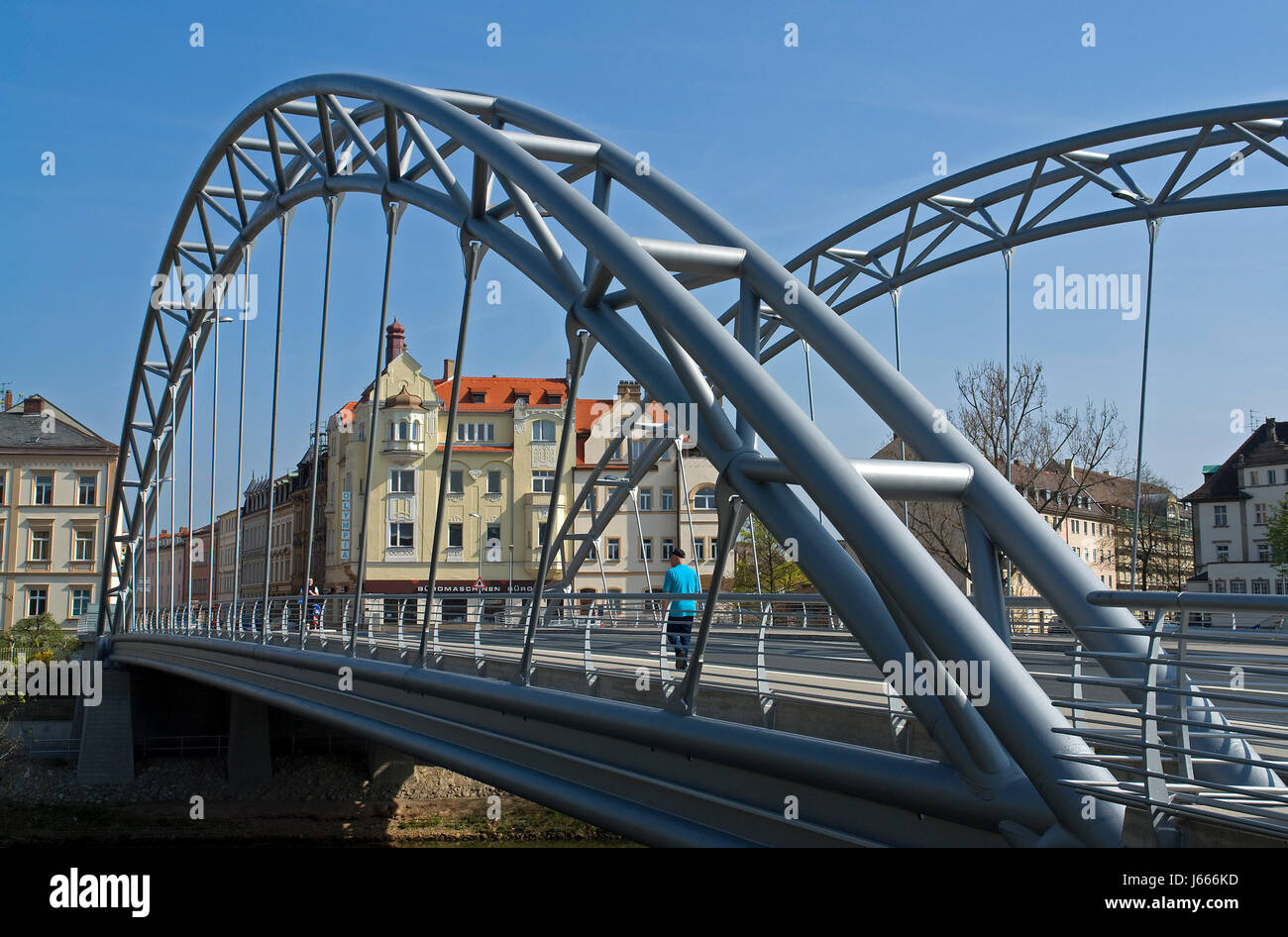 bavaria germany german federal republic bridges emblem modern old town ...