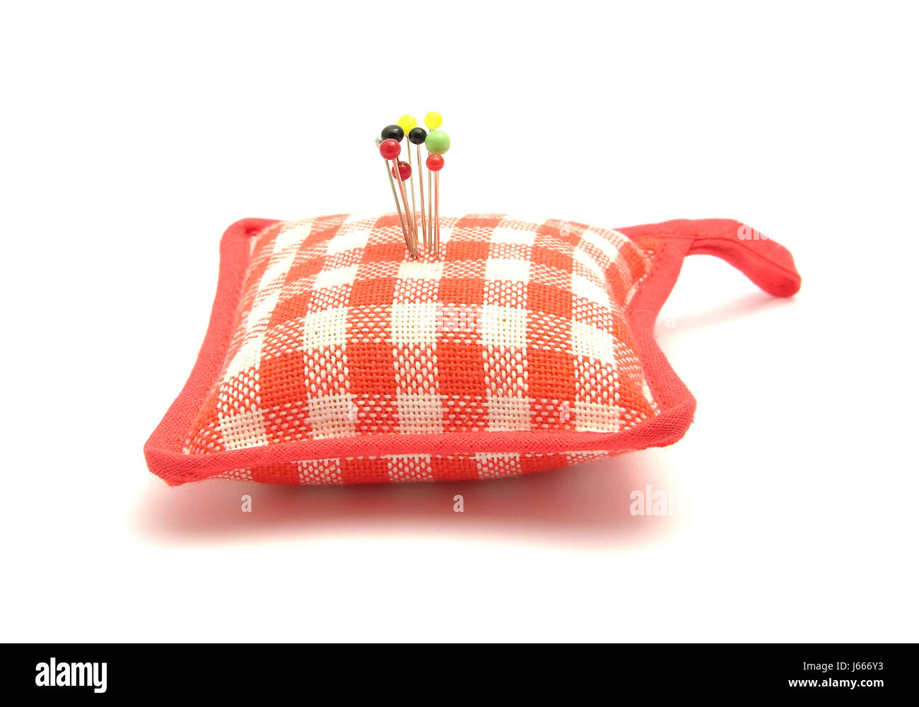 pincushion with pins Stock Photo - Alamy