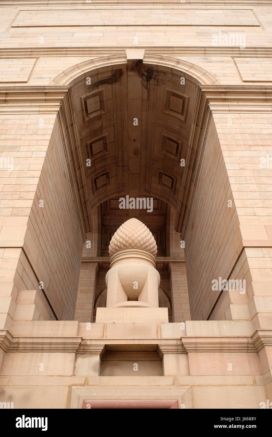 The Indian gate on February, 13, 2016, Delhi, India. The Indian gate is ...