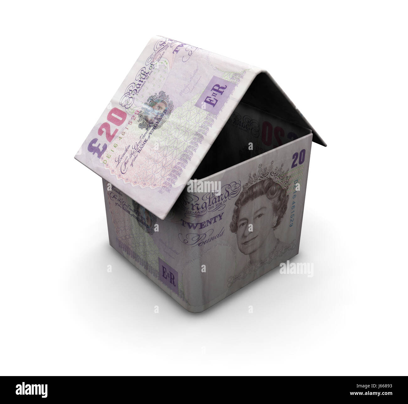 house building object isolated model design project concept plan draft ...