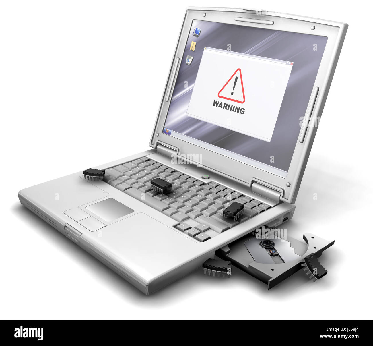 laptop notebook computers computer keyboard object isolated model ...