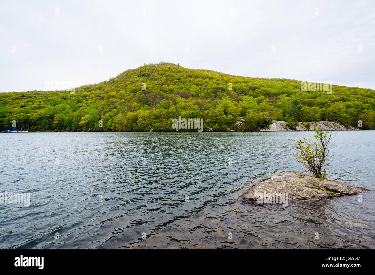 Hessian Lake, at Bear Mountain State Park, New York Stock Photo - Alamy