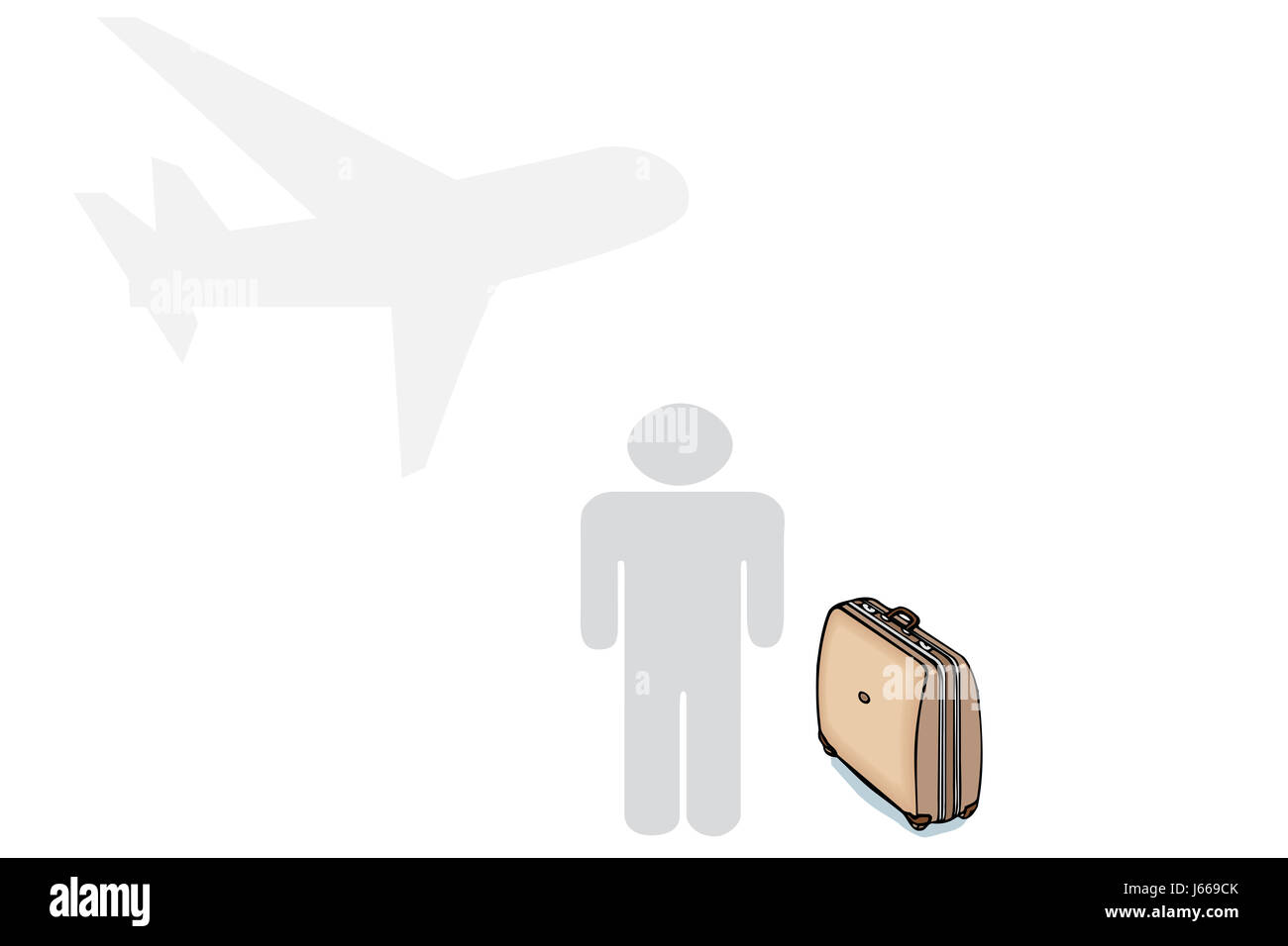 Aeroplane travel Cut Out Stock Images & Pictures - Alamy