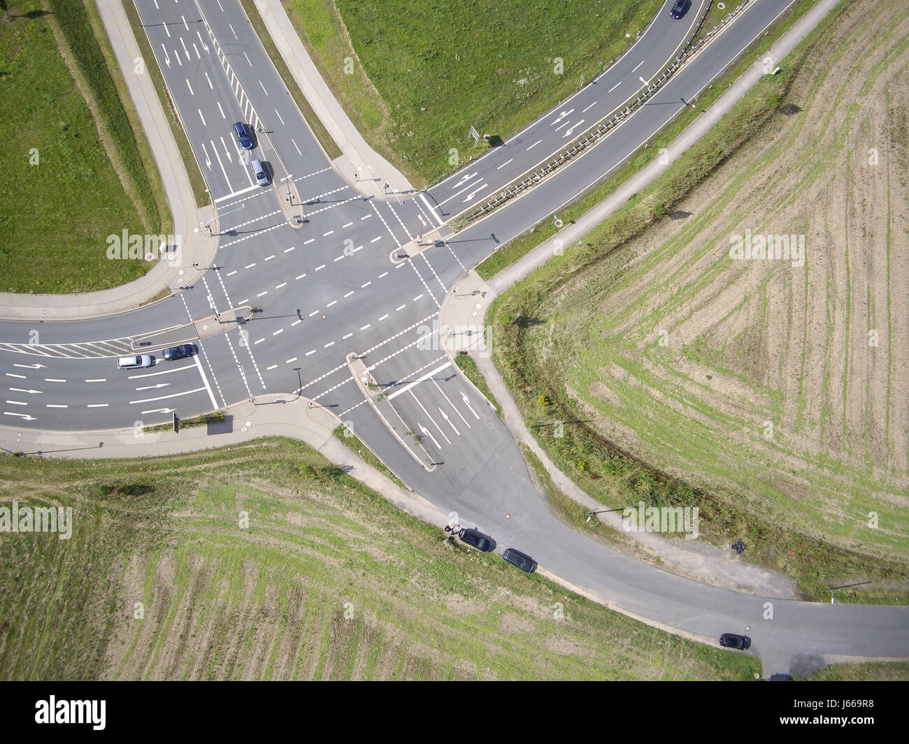 aerial view crossing Stock Photo - Alamy