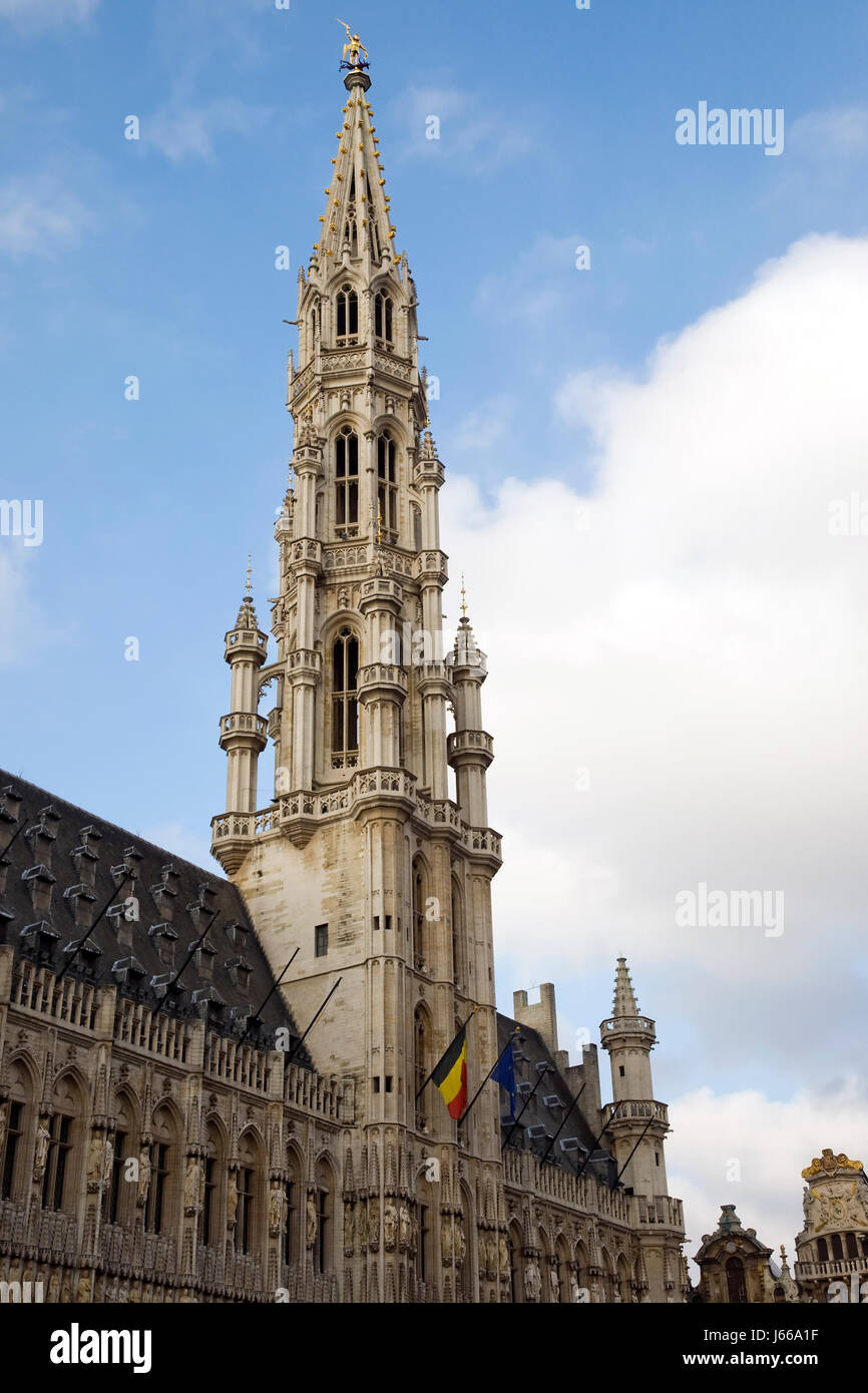 monument famous belgium brussels style of construction architecture ...