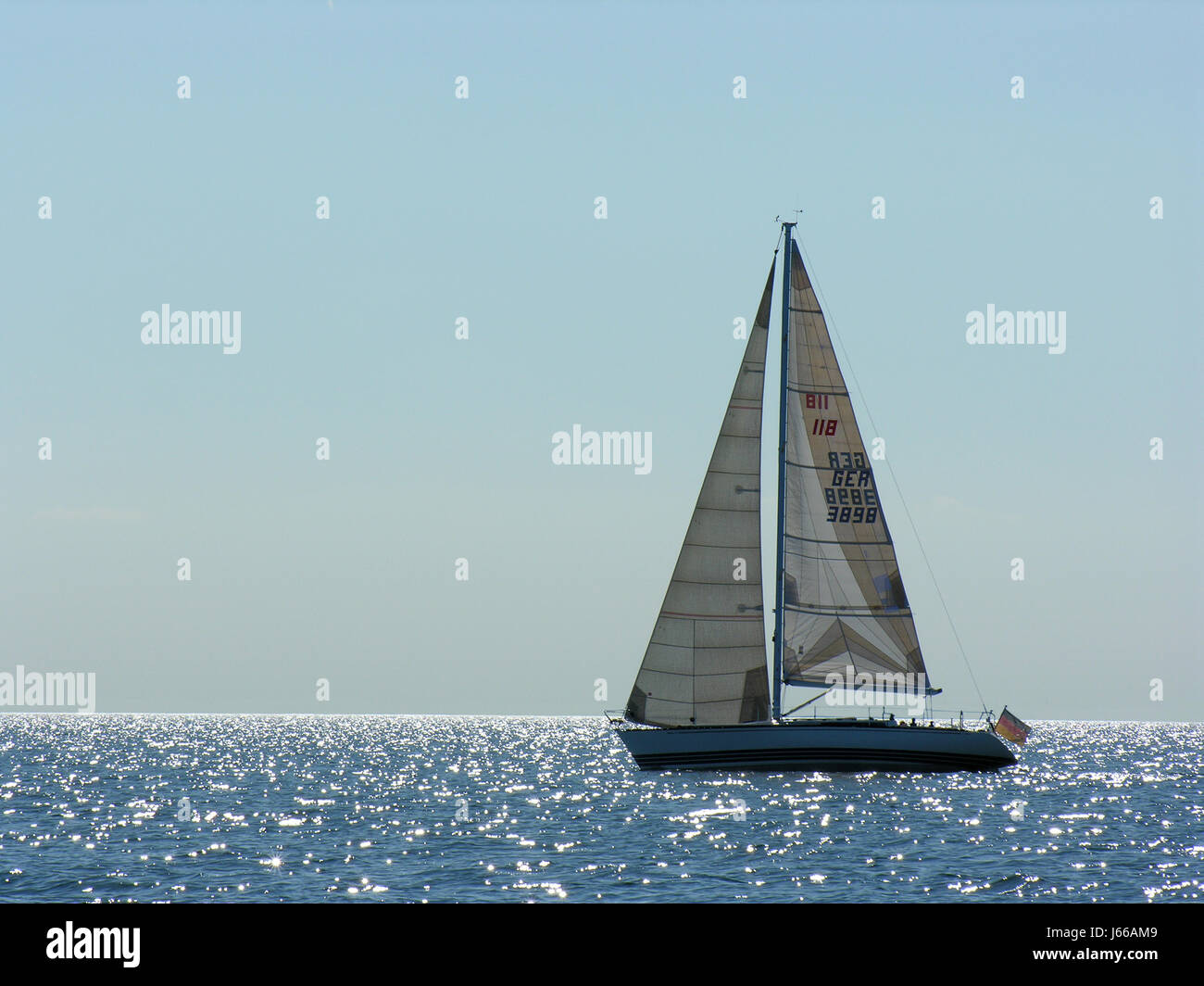 sail water baltic sea salt water sea ocean counter-light yacht sailing ...