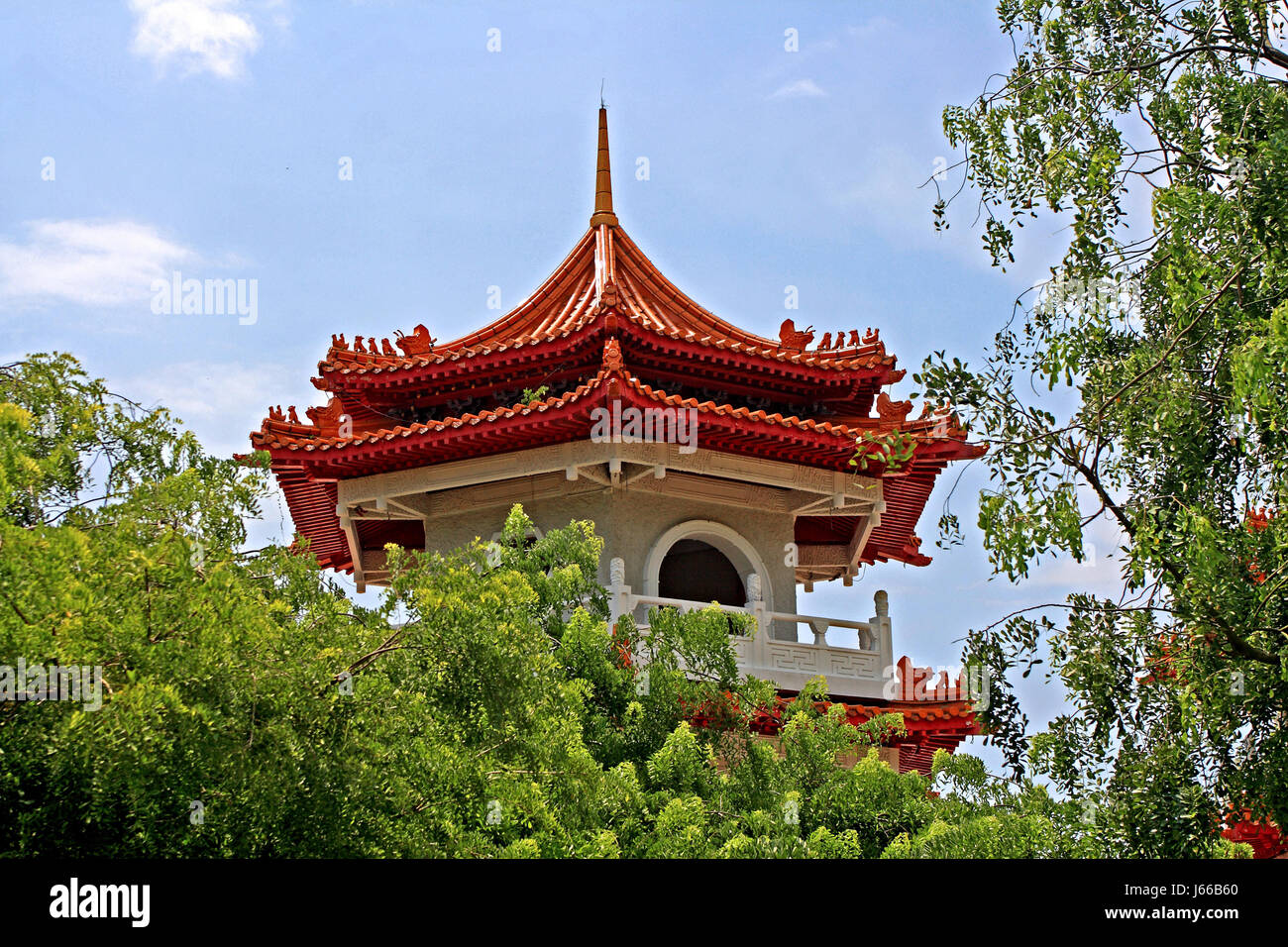 house building tower stone balcony singapore chinese blue house ...