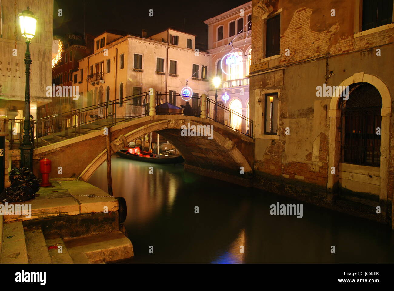 travel bridge at night night nighttime tourism venice channel carnival ...