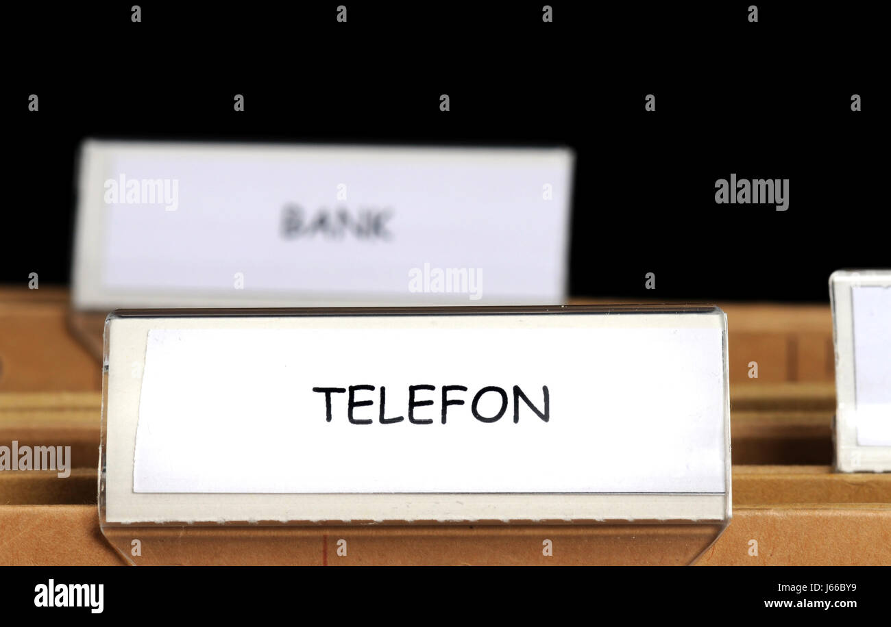 telephone phone file telephone phone office lettering order data ...