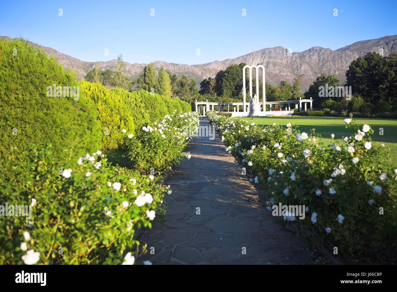 monument park landscape scenery countryside nature huguenot monument ...
