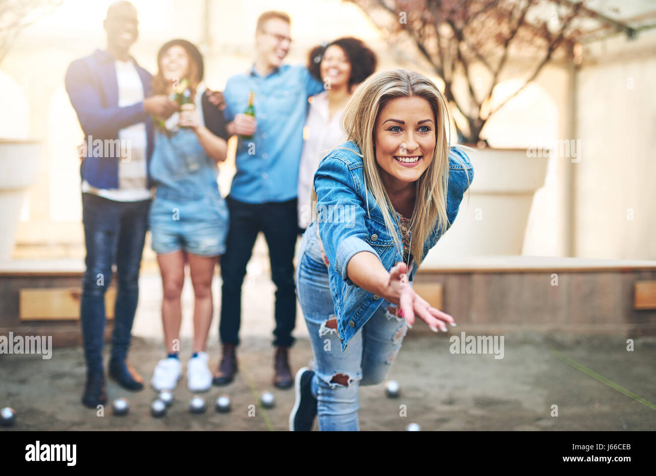 Throwing beer hi-res stock photography and images - Alamy