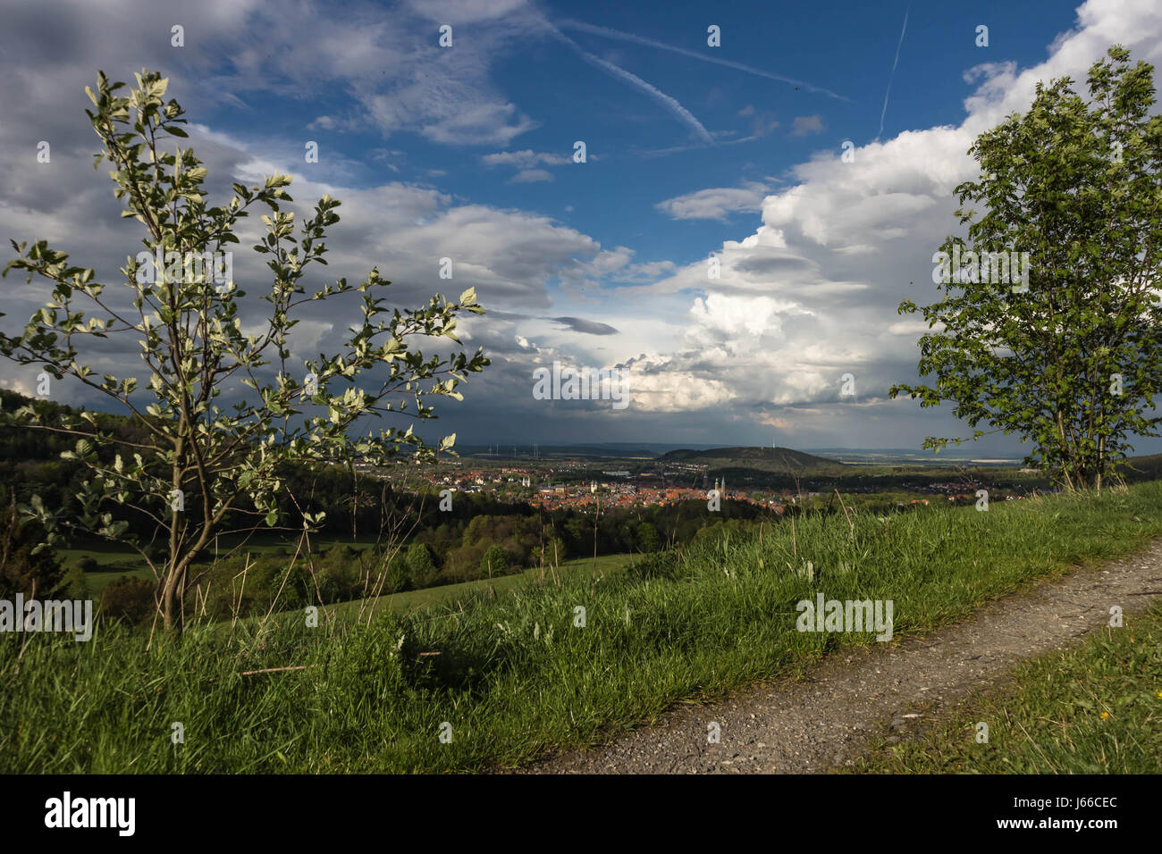 Thunderstorm ist coming Stock Photo - Alamy