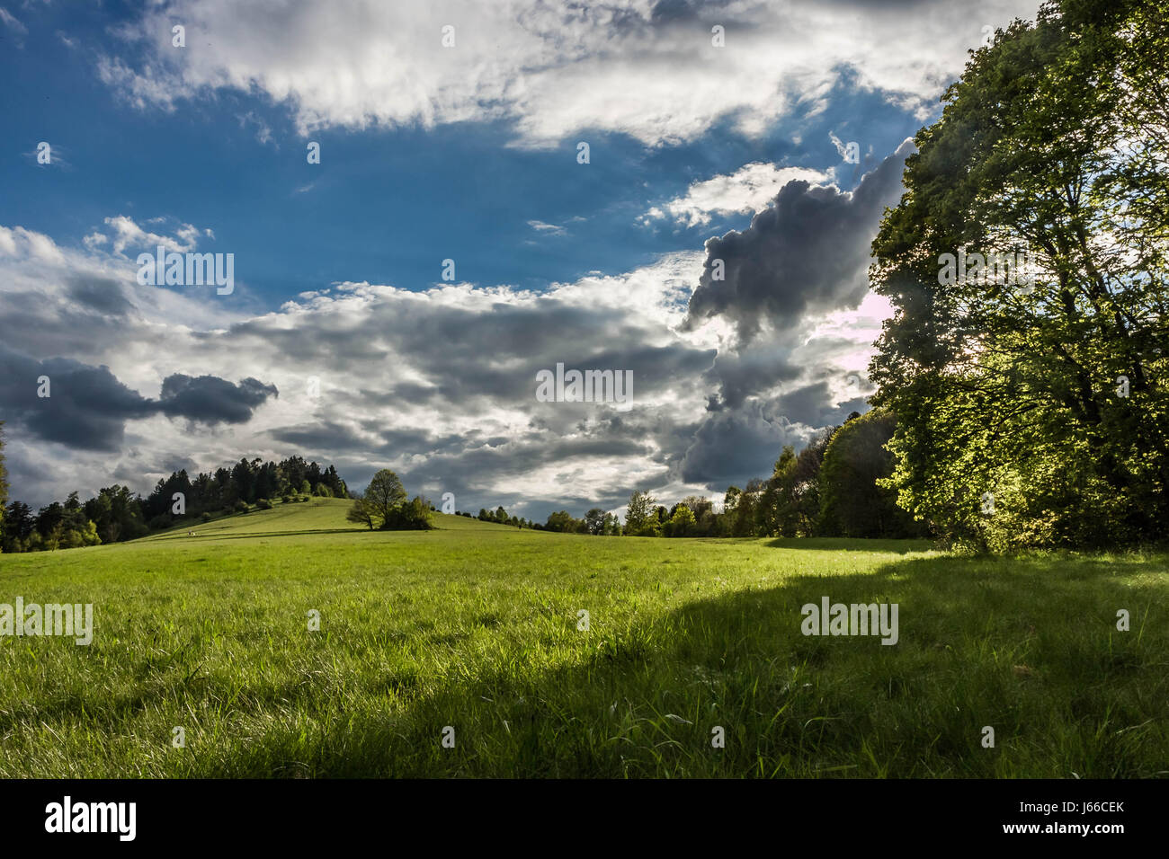 Thunderstorm ist coming Stock Photo - Alamy